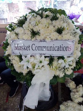 ร้านพวงหรีดวัดตลิ่งชัน พวงหรีดจากmasket Communications - ร้านพวงหรีด ...
